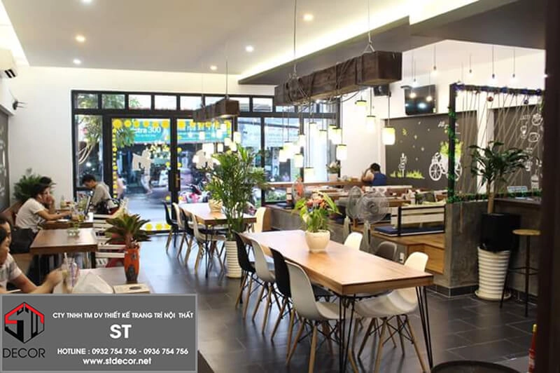 Nhận thiết kế quán trà sữa RẺ ĐẸP khiến giới trẻ MÊ MẨN